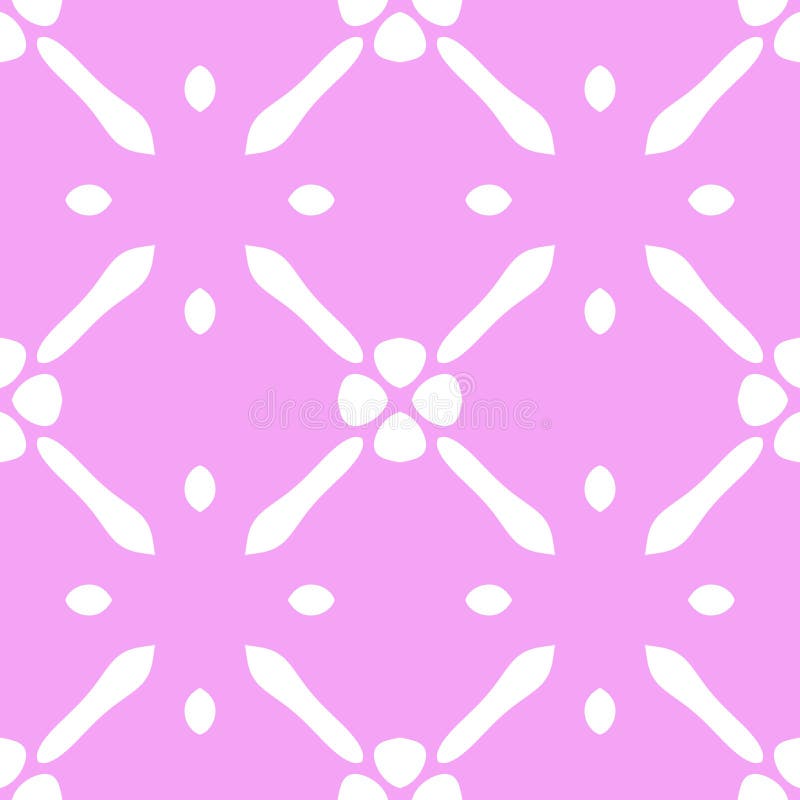 Subtle Pink and White Allover Pattern Stock Illustration - Illustration ...