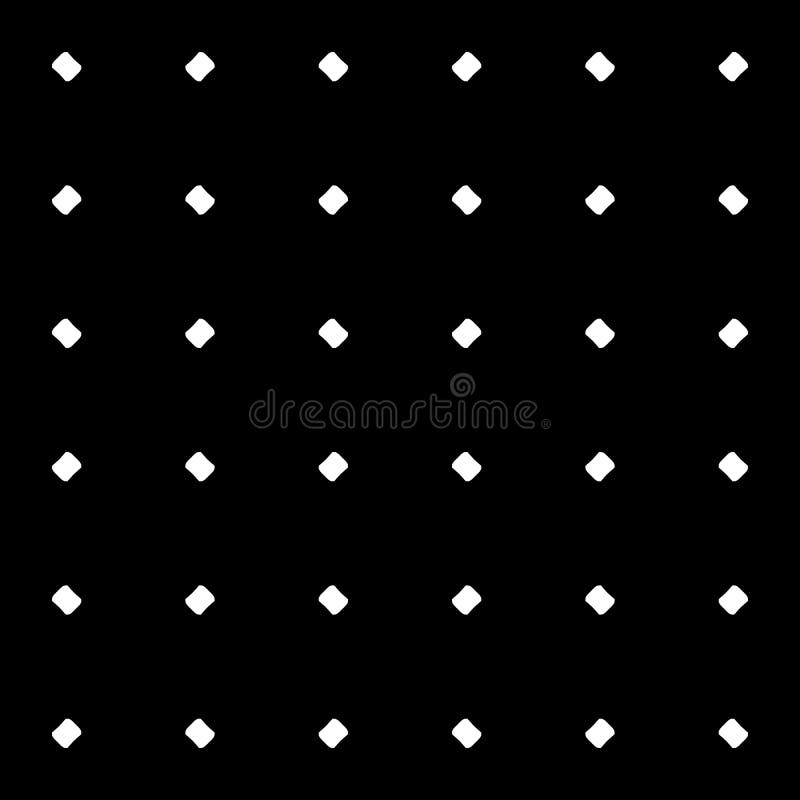 Simple Seamless Pattern, Texture with Rounded Geometric Figures Stock ...