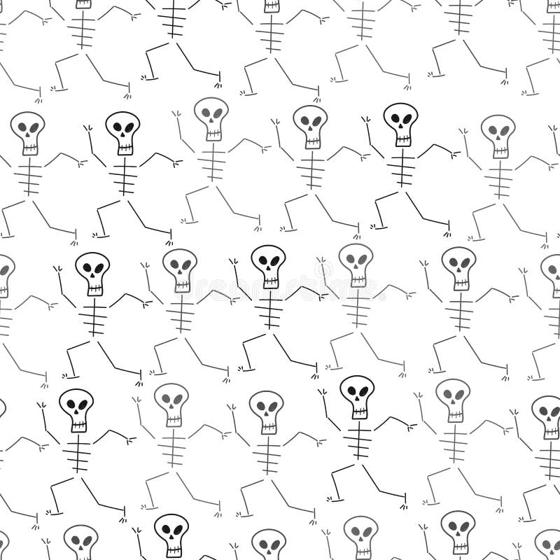 Stylized Skeletons Stock Illustrations – 21 Stylized Skeletons Stock ...