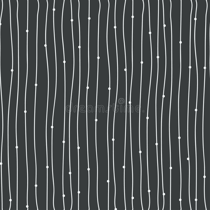 Simple Seamless Waves Texture Stock Vector - Illustration of leaf ...