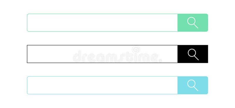 Simple Search Bar, Design for UI and Website, Mobile Apps, White ...