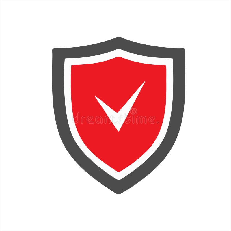 Simple Security Icon Set, Shield Icon Set, Vector Simple Shield Icon ...