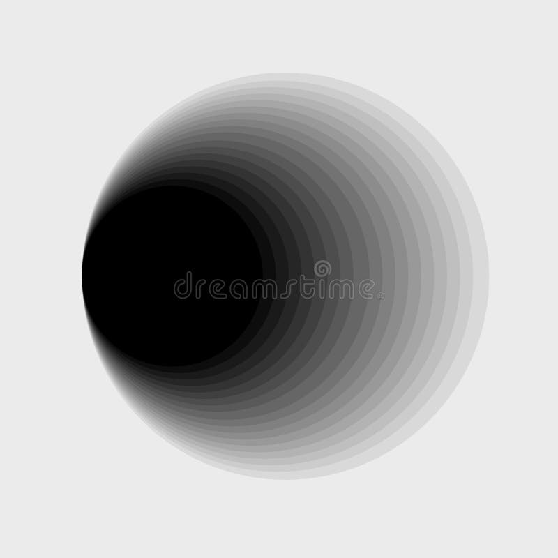 A Simple Set of Concentric Circles. Stock Illustration - Illustration ...