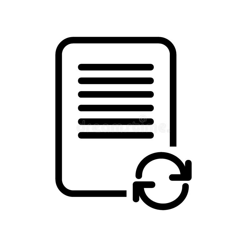 File and Folder icon stock vector. Illustration of access - 146257308