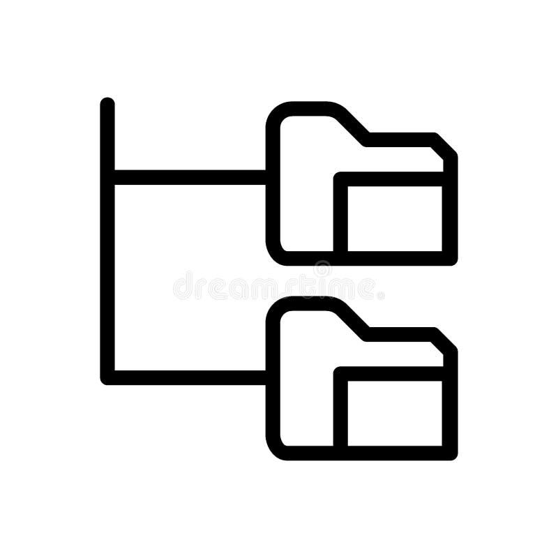 File and Folder icon stock vector. Illustration of arrow - 146257396