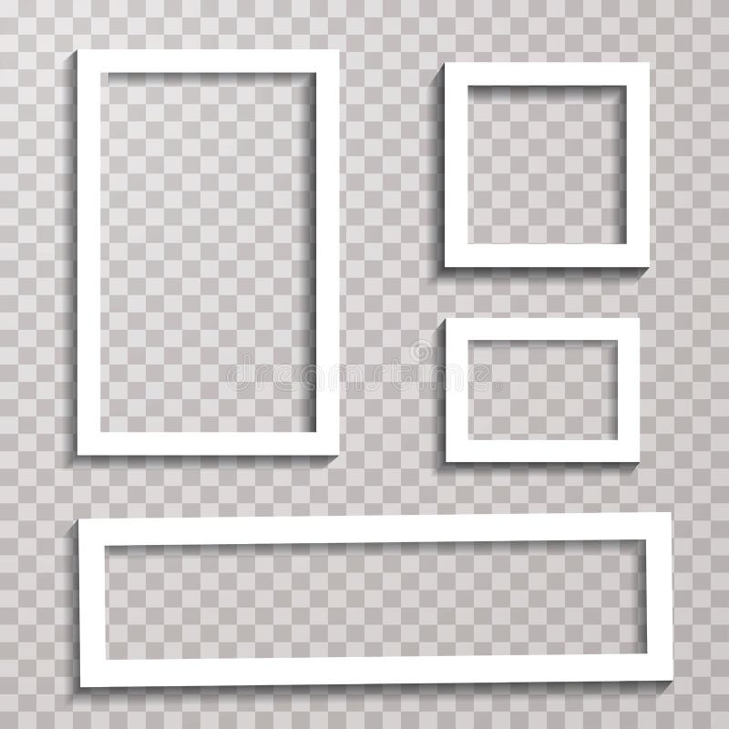 Rectangular Shadow Box Frames Stock Illustrations – 157 Rectangular ...