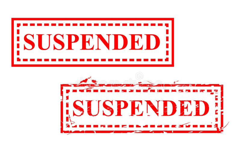 Simple Set Vectoriel Rectangle Rouge Tampon En Caoutchouc Suspendu ...