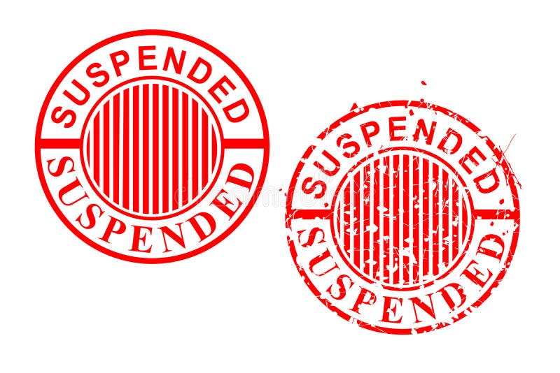 Simple Set Vectoriel Rectangle Rouge Tampon En Caoutchouc Suspendu ...