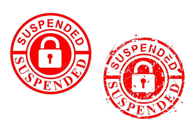 Simple Set Vectoriel Rectangle Rouge Tampon En Caoutchouc Suspendu ...