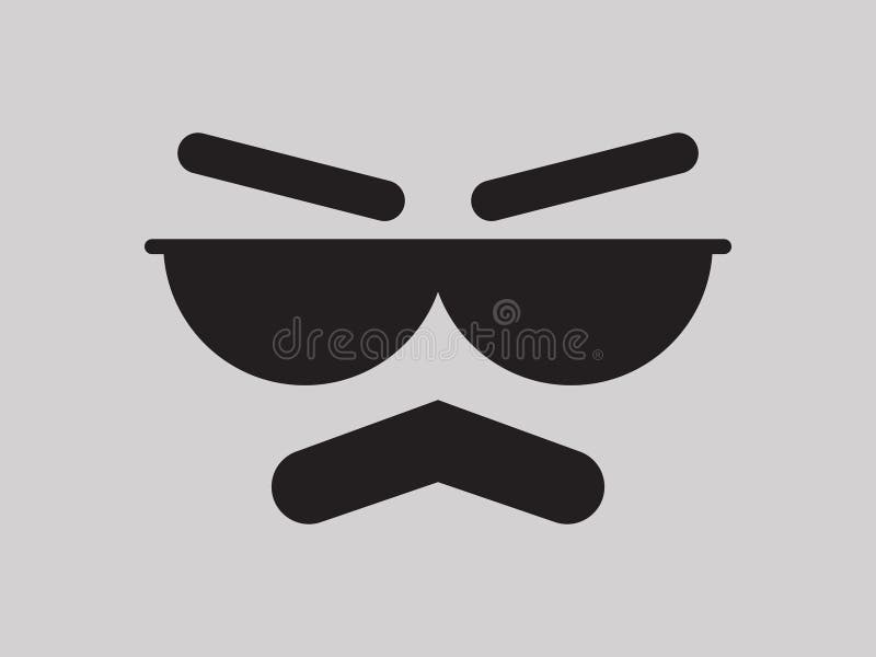Bold Moustache Stock Illustrations – 9,555 Bold Moustache Stock ...