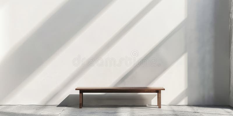 Simple Shadow on Blank Wall Stock Illustration - Illustration of ...