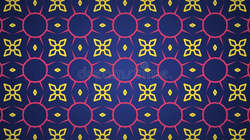 Simple Shape Geometric Patterns Background. Stock Illustration ...
