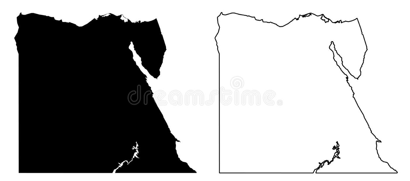 Egypt Outline Map Stock Illustrations – 5,124 Egypt Outline Map Stock ...