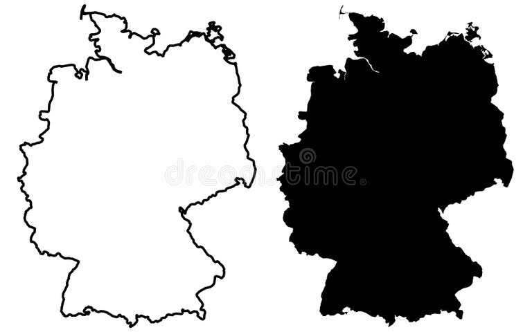 Germany Mercator Map Stock Illustrations – 168 Germany Mercator Map ...