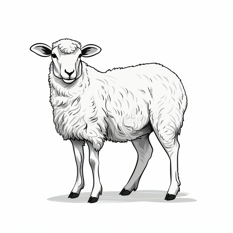 Gray Sheep Illustrations Stock Illustrations – 101 Gray Sheep ...