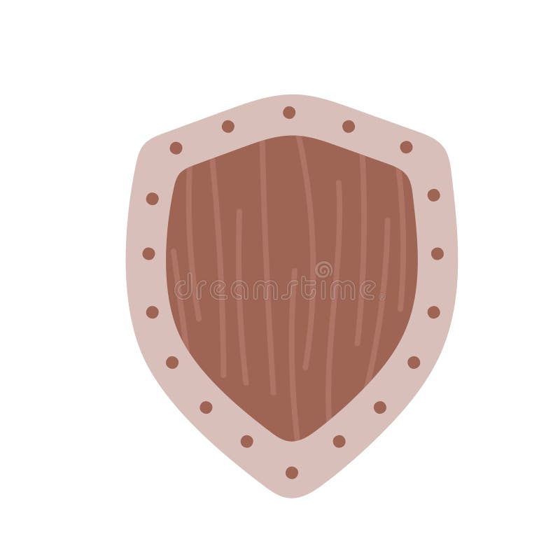 Simple Shield Flat Logo Template. Shielding Vector Icon, Stock Vector ...