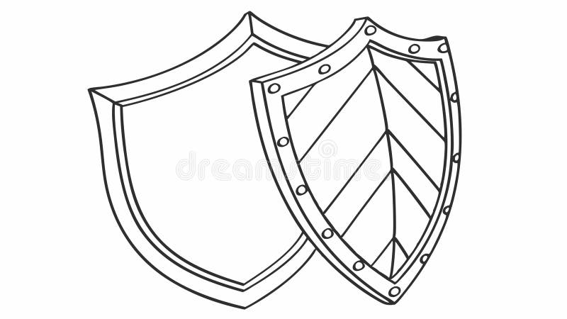 Simple Shield Icon for Protection and Security, Vector Design ...