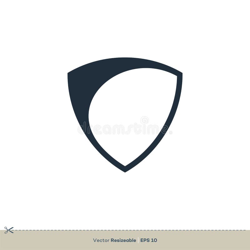Simple Shield Icon Vector Logo Template Illustration Design. Vector EPS ...