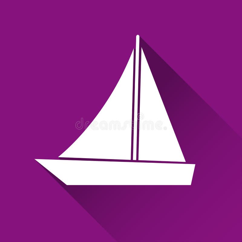 Simple Ship Icon, Boat Symbol, Modern Flat Style Icon Stock Vector ...