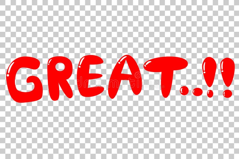 Simple Sign, Great at Transparent Effect Background Stock Vector ...