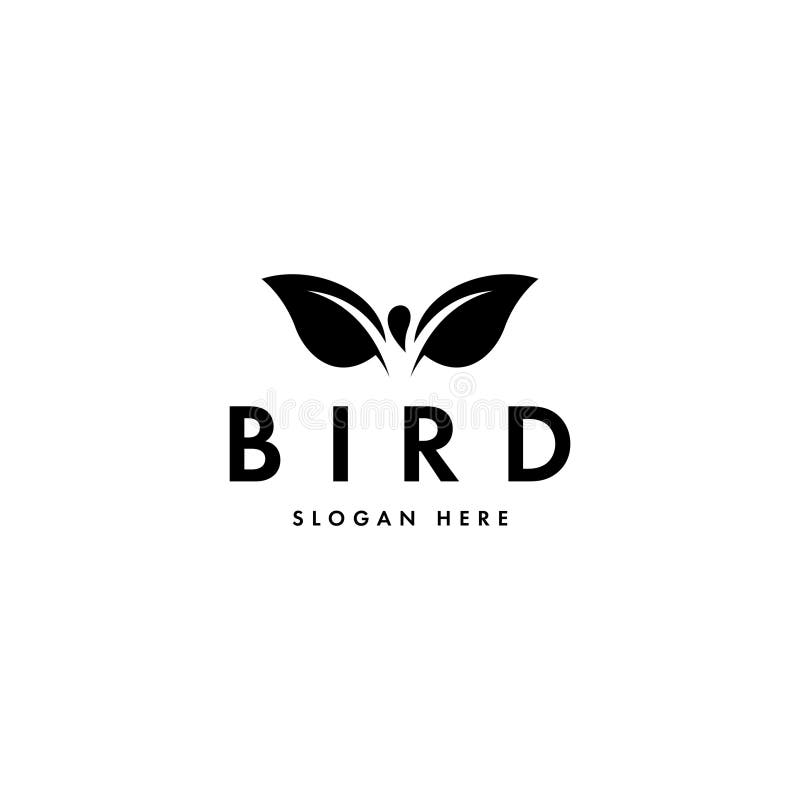 Simple Silhouette Bird Logo Design Template for Bussiness Better Stock ...