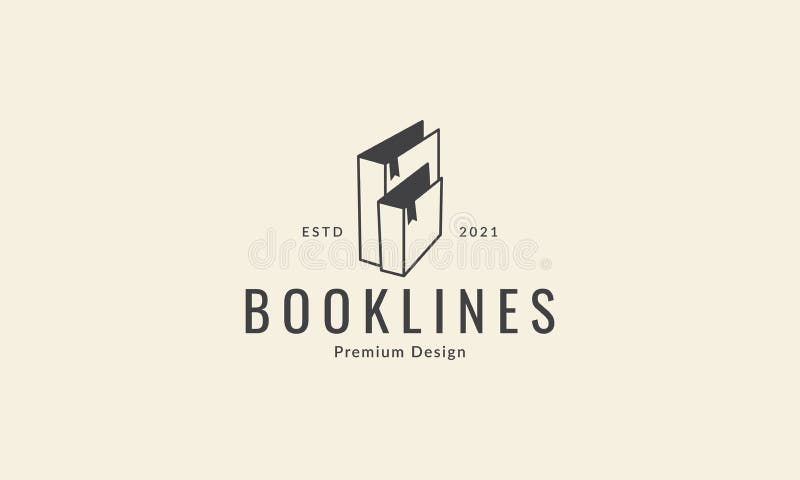 Simple Silhouette Double Book Logo Vector Icon Symbol Graphic Design ...