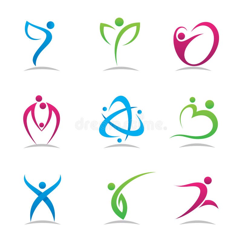 Simple silhouette and icon stock illustration. Illustration of ...