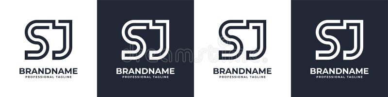 Simple SJ Monogram Logo, Suitable for Any Business with SJ or JS ...