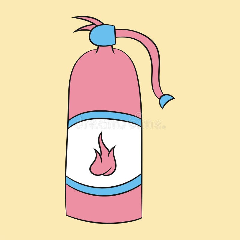 Simple Sketch of Fire Hydrant Vector Illustration Stock Vector ...