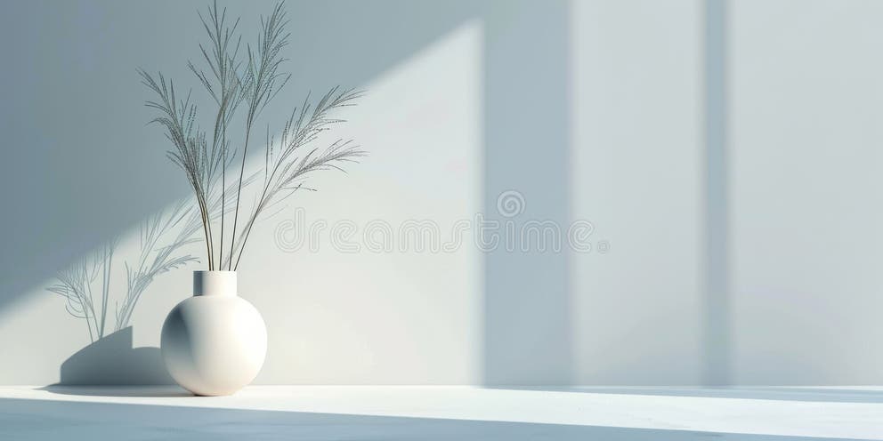 Simple, Sleek Background in a Minimalist Modern Style. Stock ...