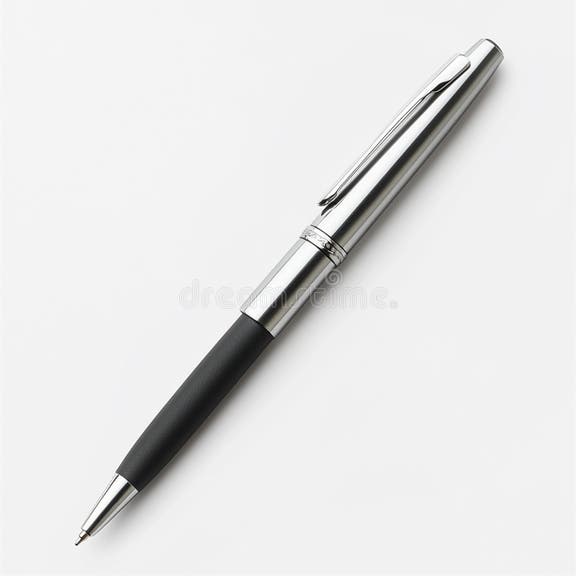 Simple and Sleek Pen Mockup with Pen Branding and Template Layout Stock ...