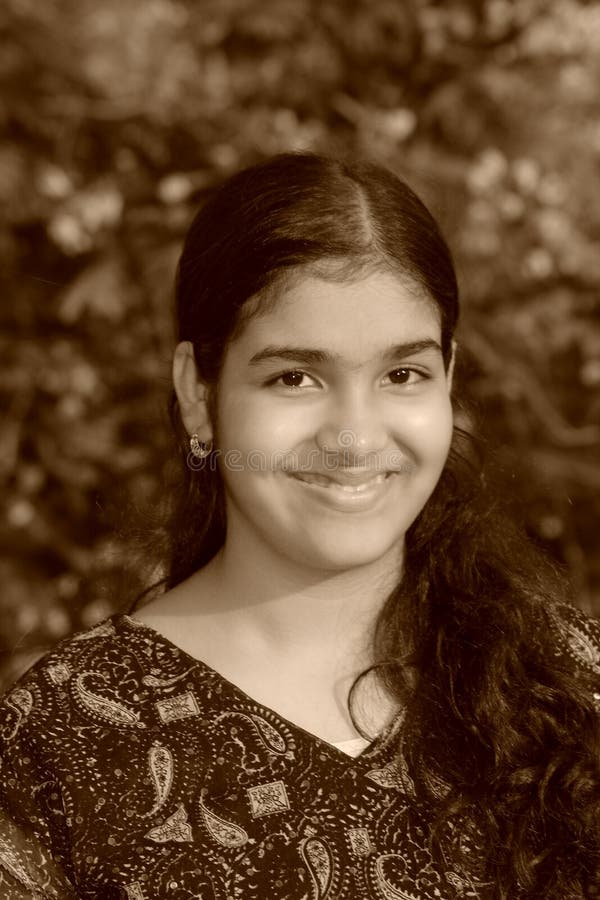 A simple smile stock image. Image of teenager, innocence - 9346887