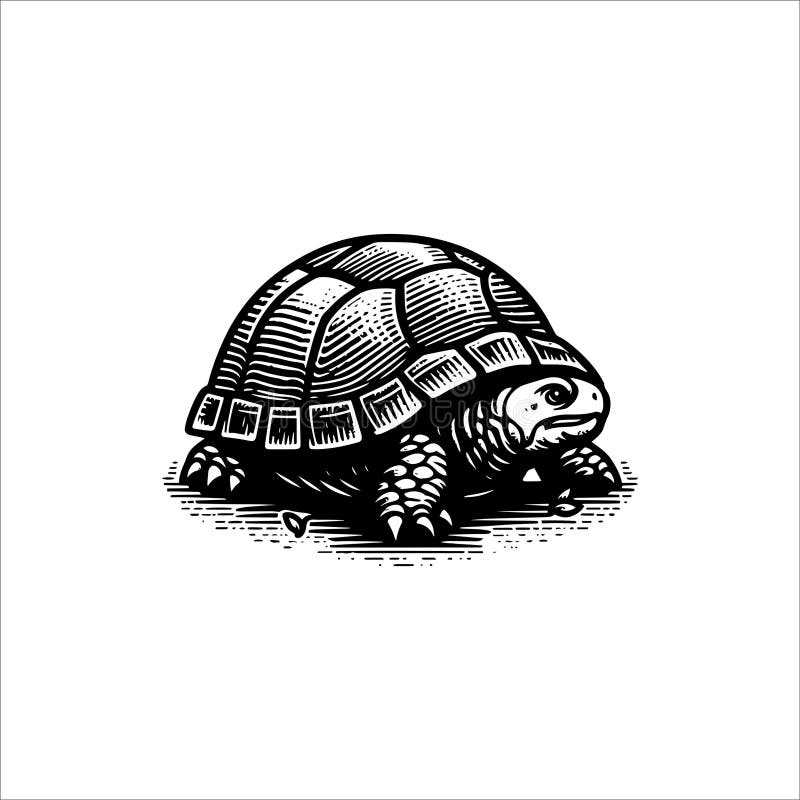 Animal Illustration Retro Turtle Stock Illustrations – 2,441 Animal ...