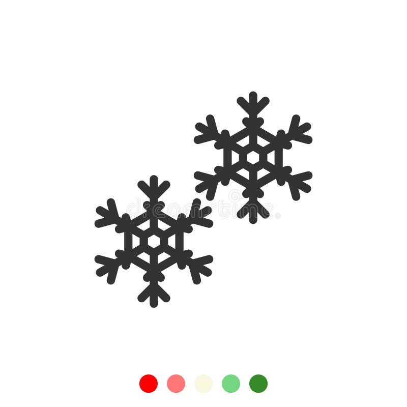 Simple Snowflake Icon,Vector and Illustration Stock Vector ... Simple Snowflake Icon,Vector and Illustration Stock Vector ...