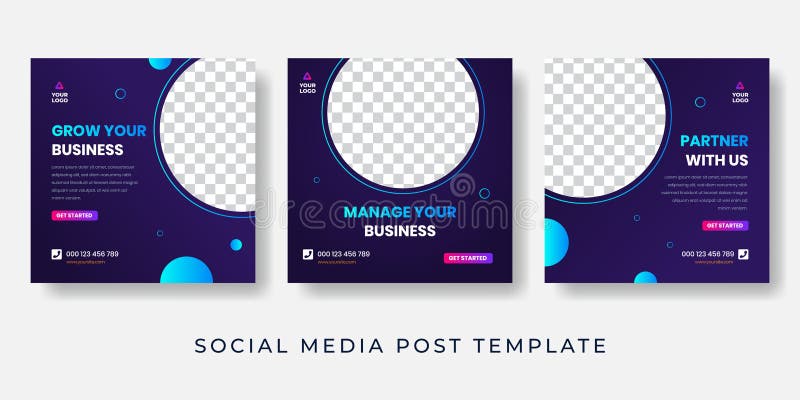Simple Social Media Post Design Template for Event Corporate Stock ...