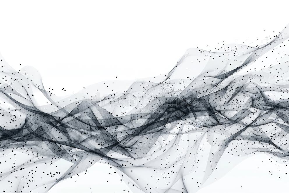 A Simple, Solid Black and White Background Image with No Objects or ...