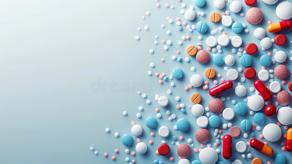 Simple yet Sophisticated Composition Featuring Abstract Pharmaceutical ...
