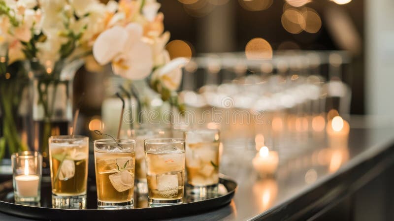 Simple and Sophisticated Party Theme with Minimalist Charm Stock ...