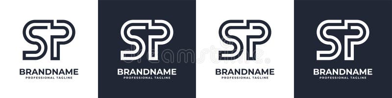 Simple SP Monogram Logo, Suitable for Any Business with SP or PS ...