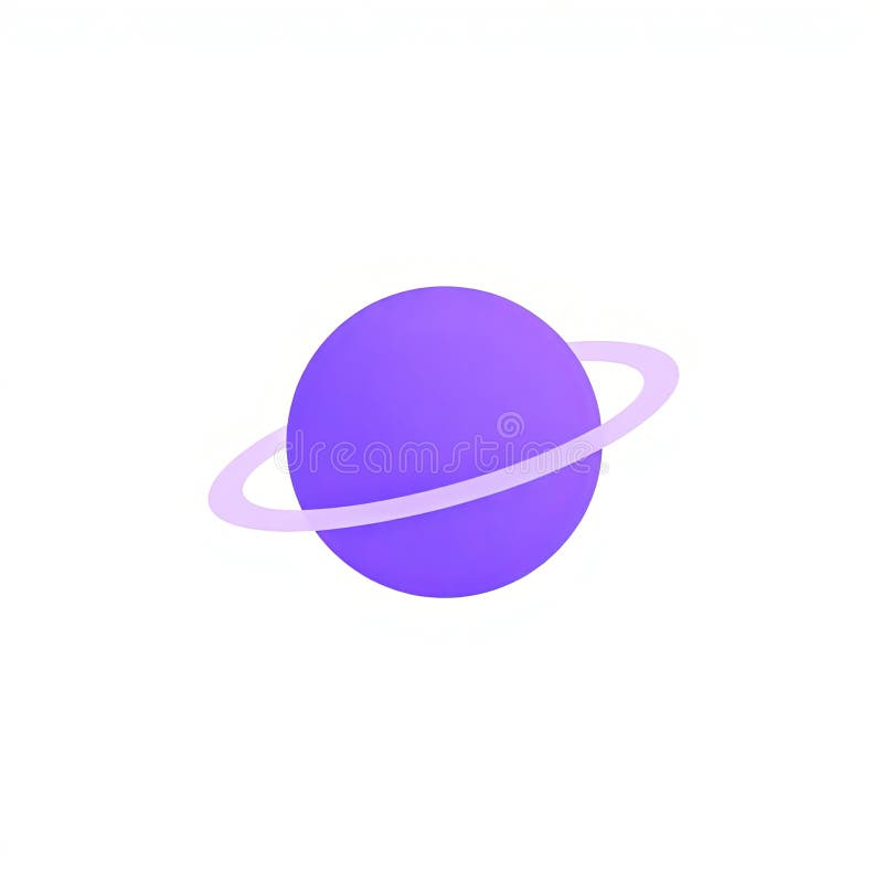 Simple Space Illustration stock illustration. Illustration of sphere ...