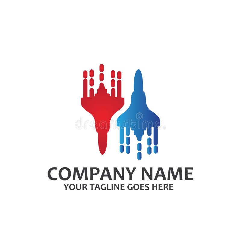 Simple Space Rocket Icon Vector Logo Free Stock Vector - Illustration ...