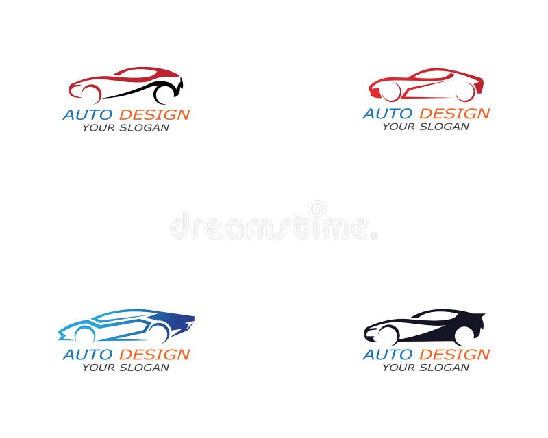 Simple Sport Car Logo Template Vector Icon Stock Illustration ...