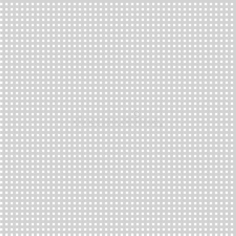 Simple Squared Pattern, White and Grey Color, Vector Illustration Stock ...