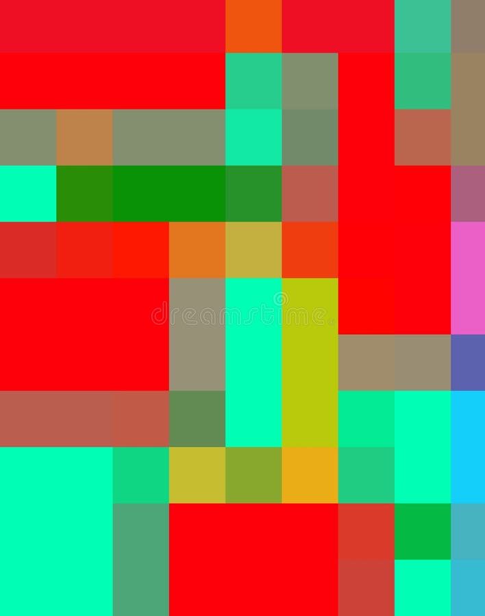 Simple Squares 5 stock illustration. Illustration of colourful - 998784