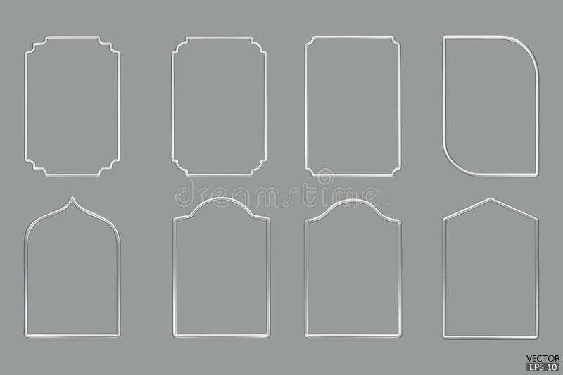 Metallic Borders Stock Illustrations – 2,782 Metallic Borders Stock ...