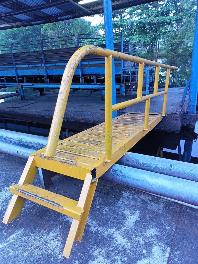 Simple Stairs and Bridges for Certain Environments Stock Photo - Image ...