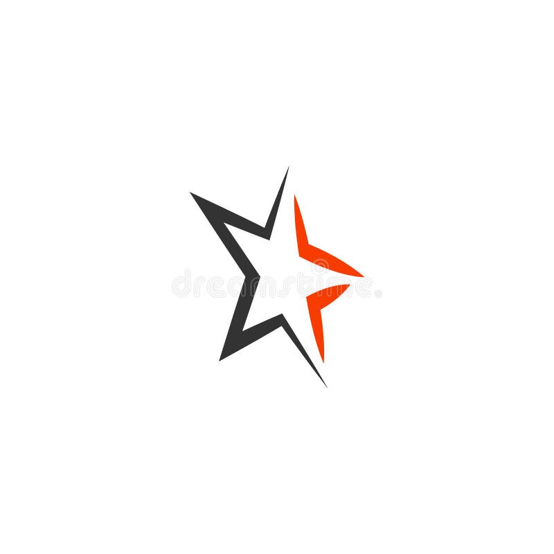 Simple Star Logo, Icon, Vector Design Element Stock Illustration ...