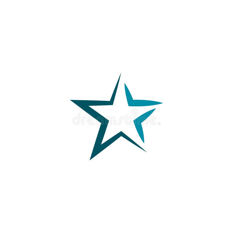 Simple Star Logo, Icon, Vector Design Element Stock Vector ...