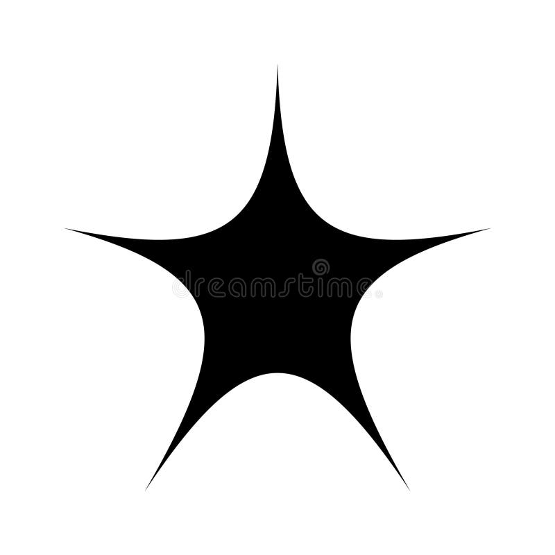 Simple Starburst Shiny Flash Pattern Stock Vector - Illustration of ...