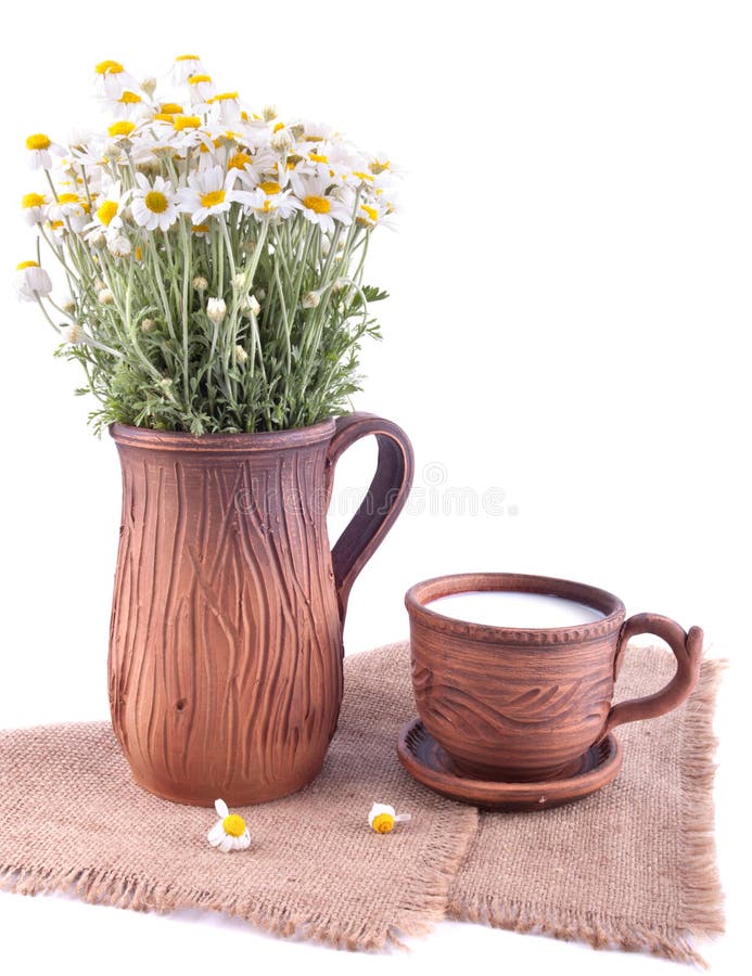 Simple Still Life with Ceramic Jug and Cup Stock Image - Image of ...